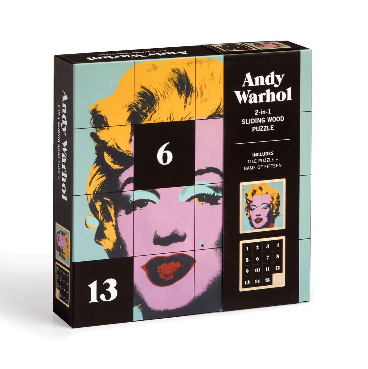 ANDY WARHOL 2-IN-1 SLIDING WOOD PUZZLE – Crystal Bridges and the Momentary