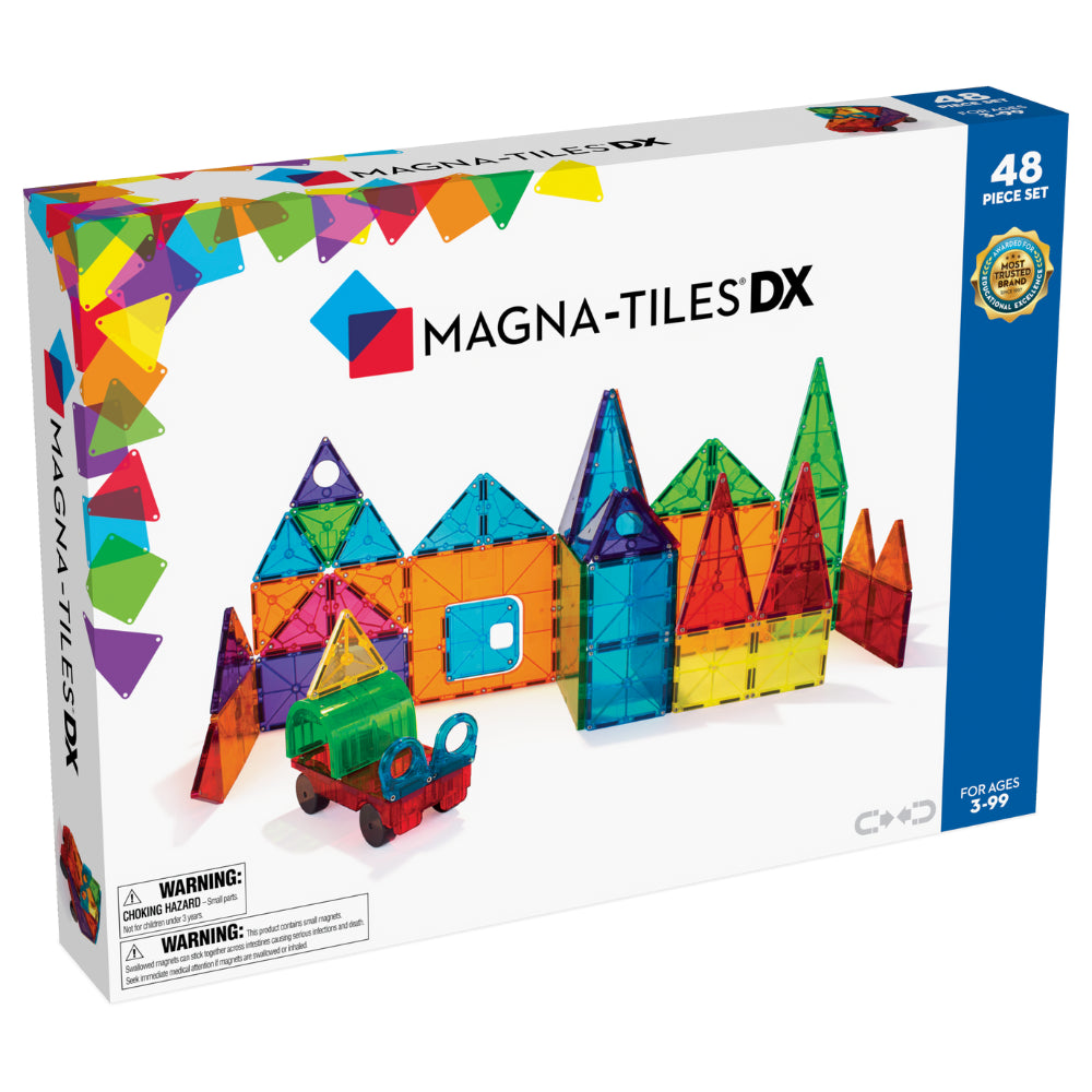 MAGNA-TILES DX 48 PC SET – Crystal Bridges and the Momentary