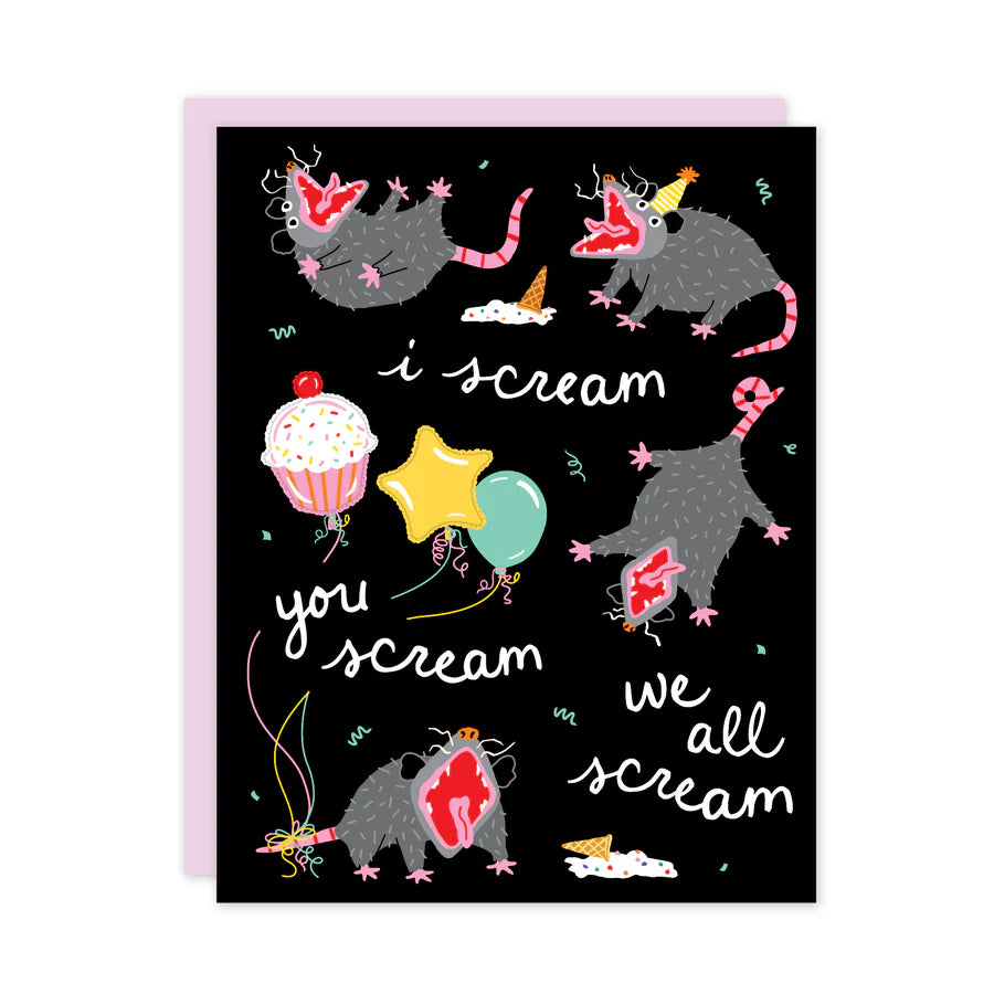 WE ALL SCREAM BIRTHDAY CARD – Crystal Bridges and the Momentary