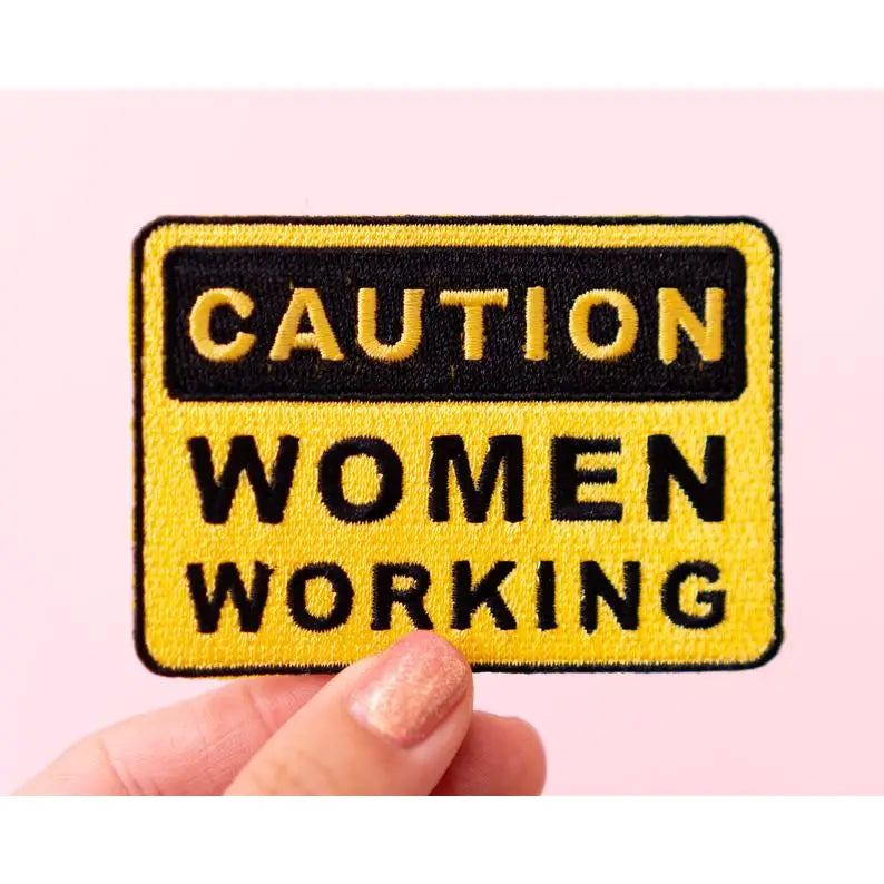 CAUTION: WOMEN WORKING PATCH – Crystal Bridges and the Momentary